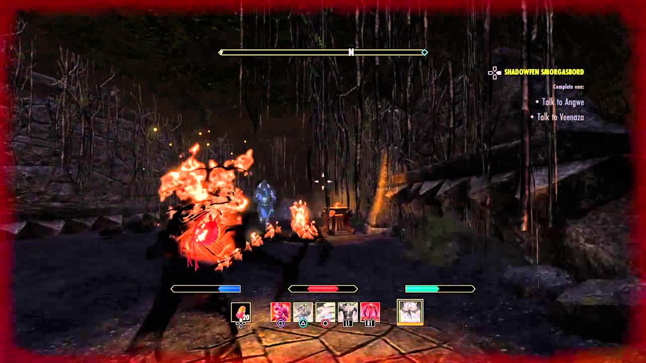 The Elder Scrolls Online Bitterroot Cave Killing Urai - YouTube