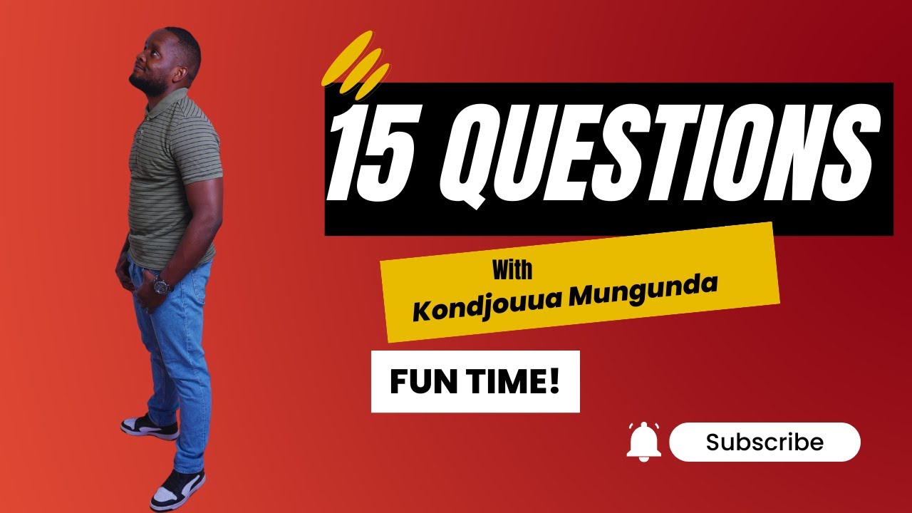 15 Fun Questions with Kondjouua Mungunda #funtime - YouTube