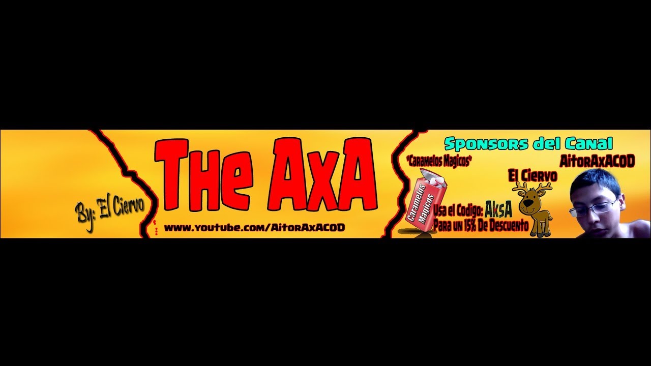 Así se hizo mi nuevo banner | The AxA - YouTube