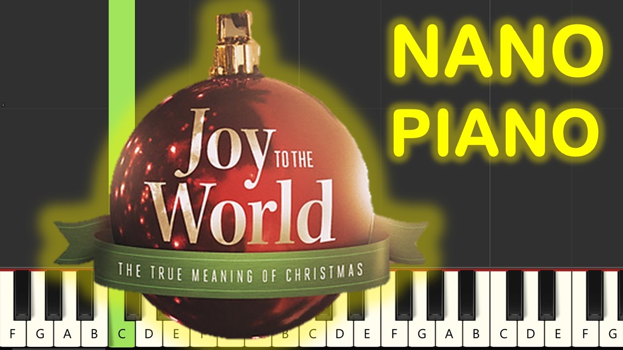How To Play Joy To The World With This Piano Tutorial - YouTube