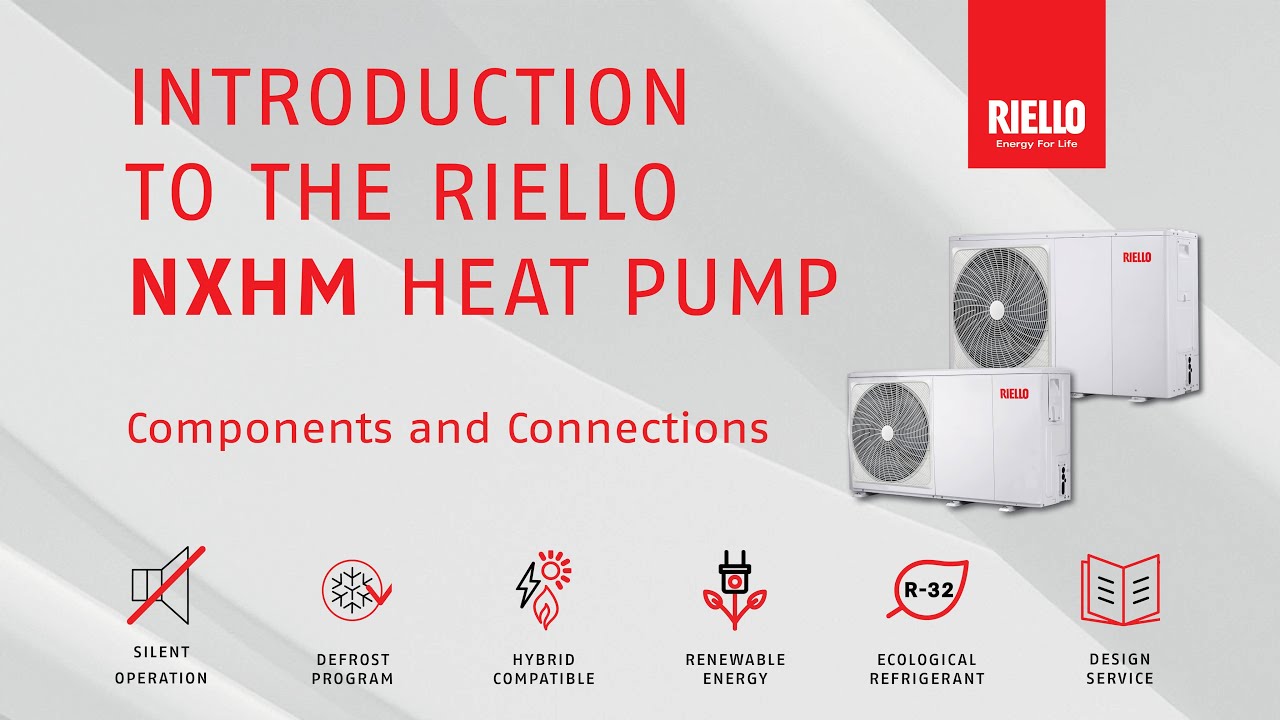 Introduction to the Riello NXHM Heat Pump; Components and Connections ...