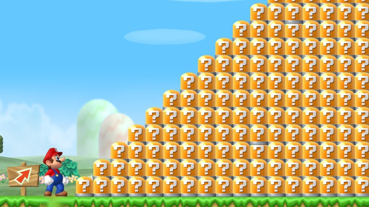 Can Mario Jump over 999 ?-Switches in New Super Mario Bros. Wii ? - YouTube