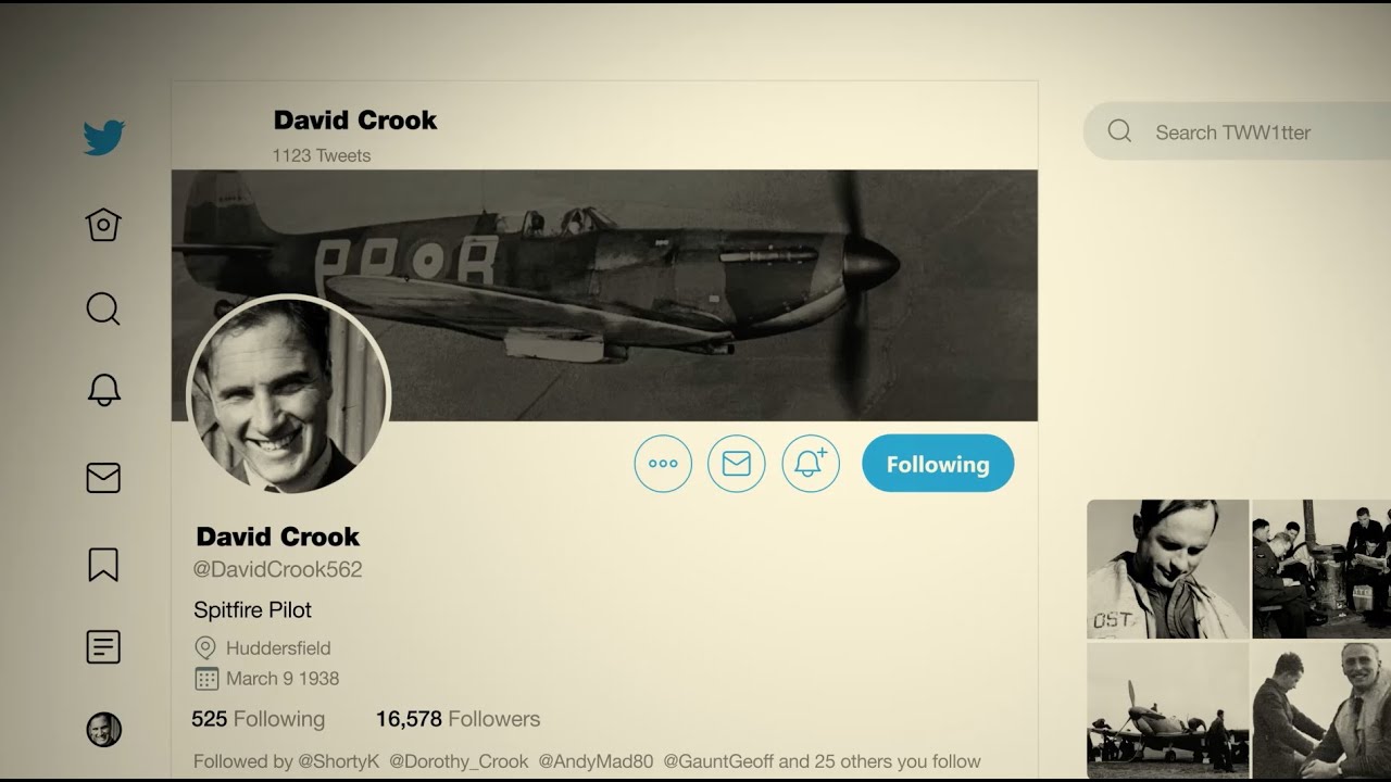 tWWIItter - David Crook's Story - The Battle of Britain - YouTube