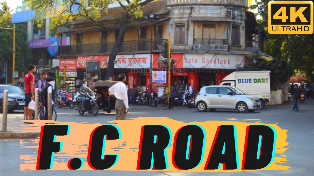 FC ROAD PUNE | WALKING TOUR | 4K - YouTube