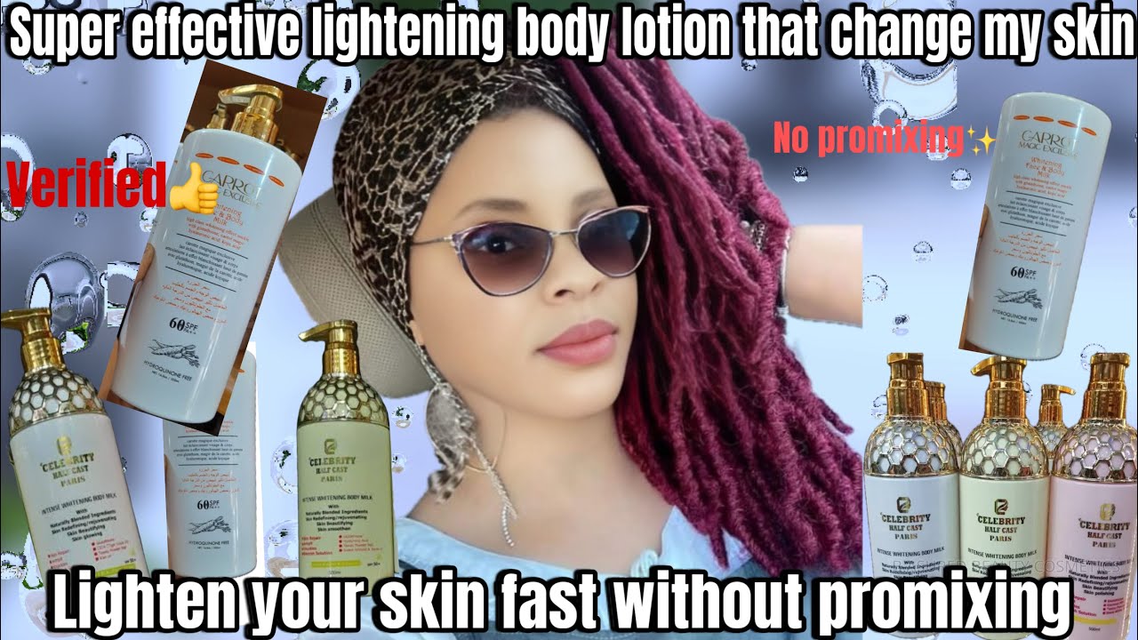 SUPER EFFECTIVE LIGHTEN AND WHITENING LOTIONS FOR A FLAWLESS SKIN ...