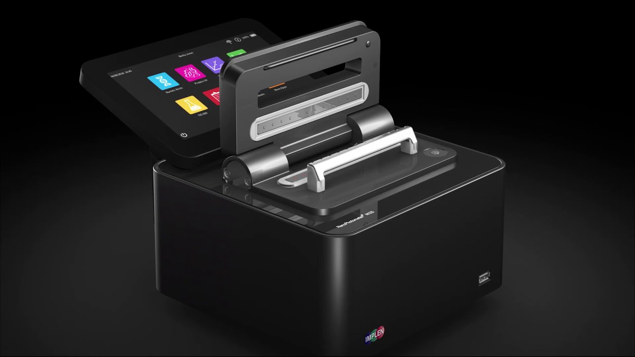Implen N120 12 channel nanophotometer - YouTube