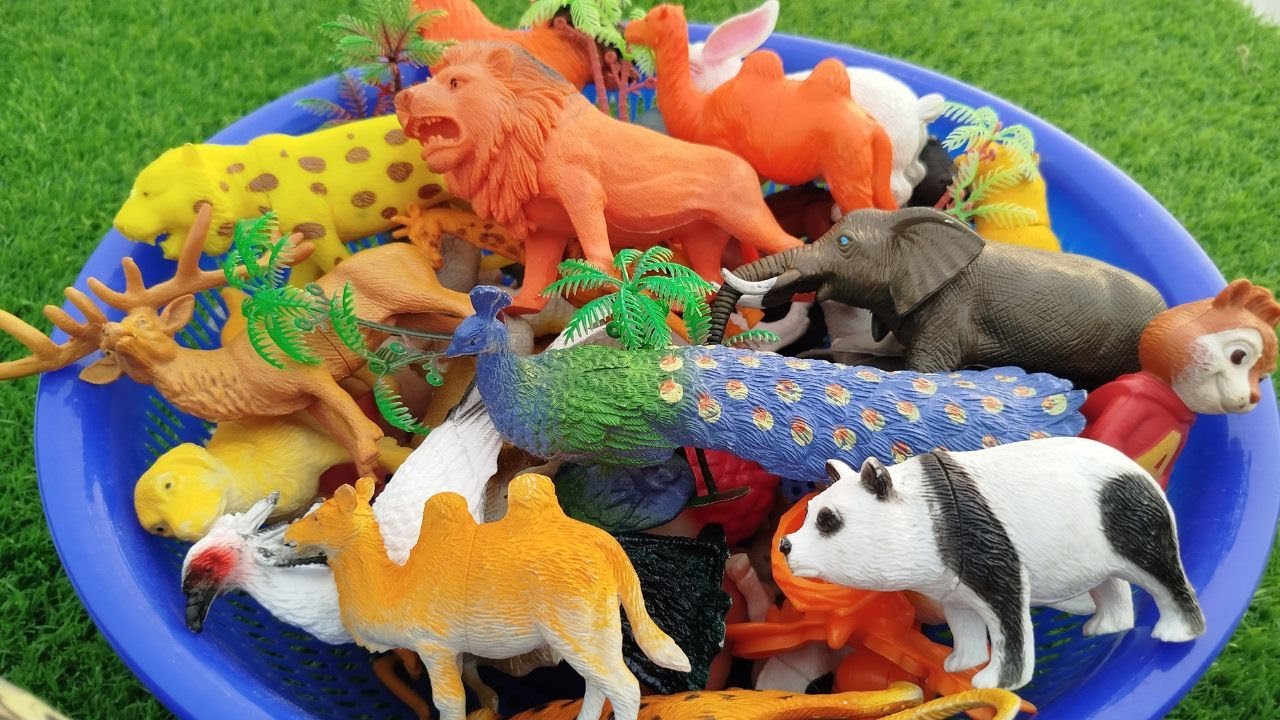 Animals For Children, Animal Toys, Learn Animal Names and Sound for ...