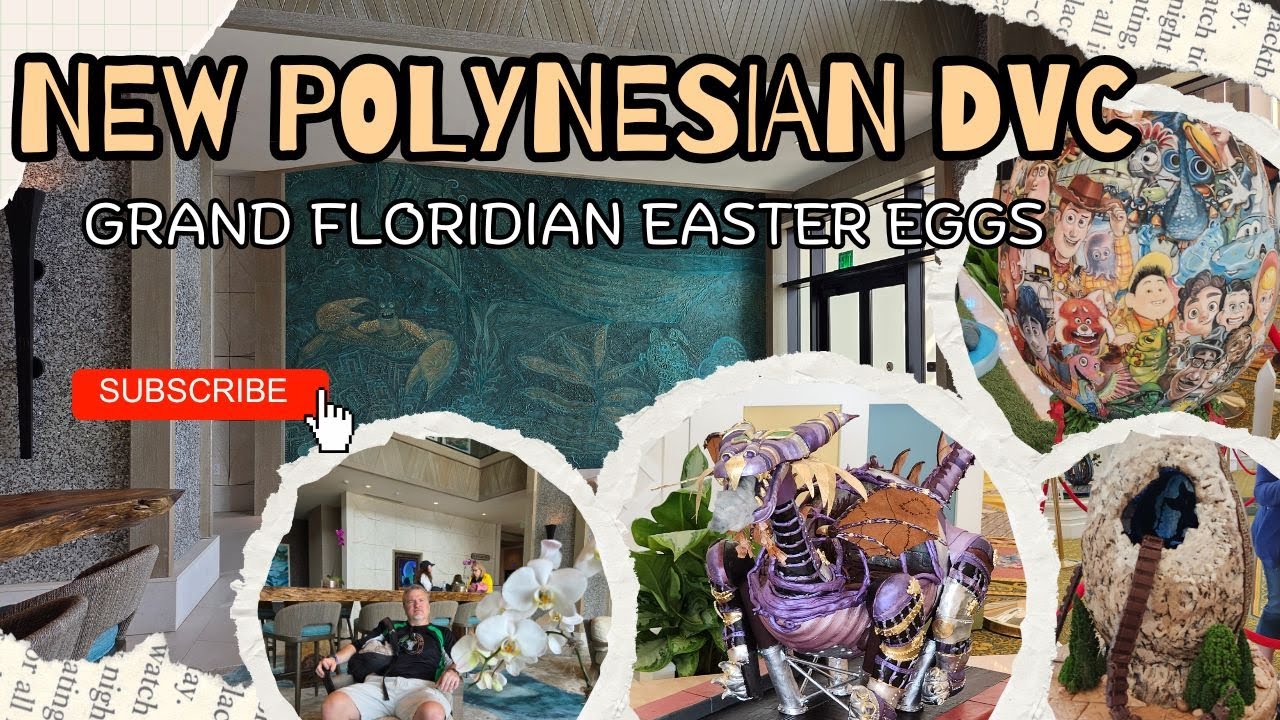 New Polynesian DVC & Grand Floridian Easter Eggs | WDW | 2025 - YouTube