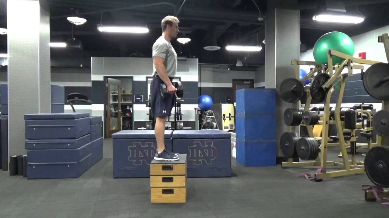 Single Arm DB Step Up - YouTube