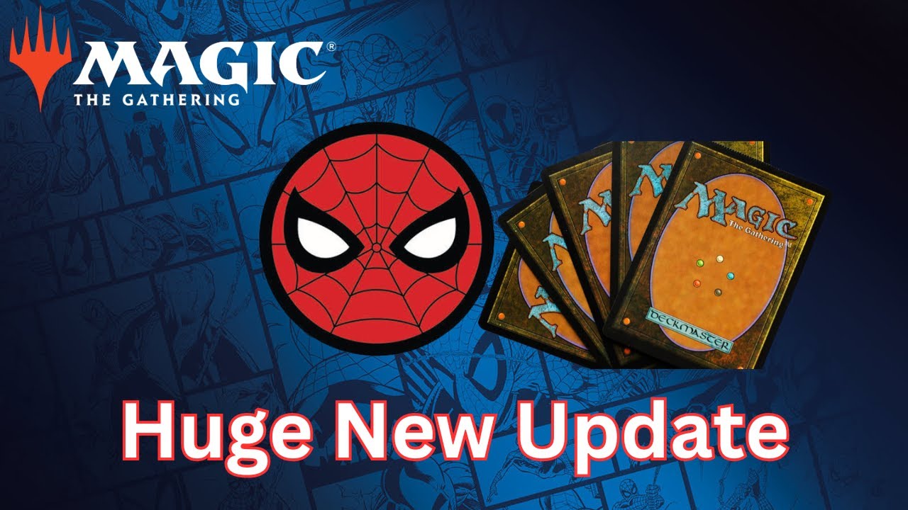 Huge New Update | Spiderman Magic the Gathering Set - YouTube