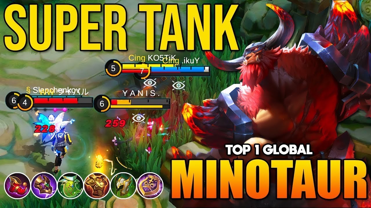 TRY THIS!!! build for Minotaur with New Buff is Overpowered - Build Top ...