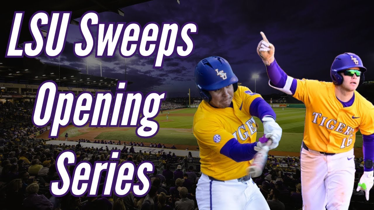 What We Learned From LSU Baseball Opening Weekend - YouTube