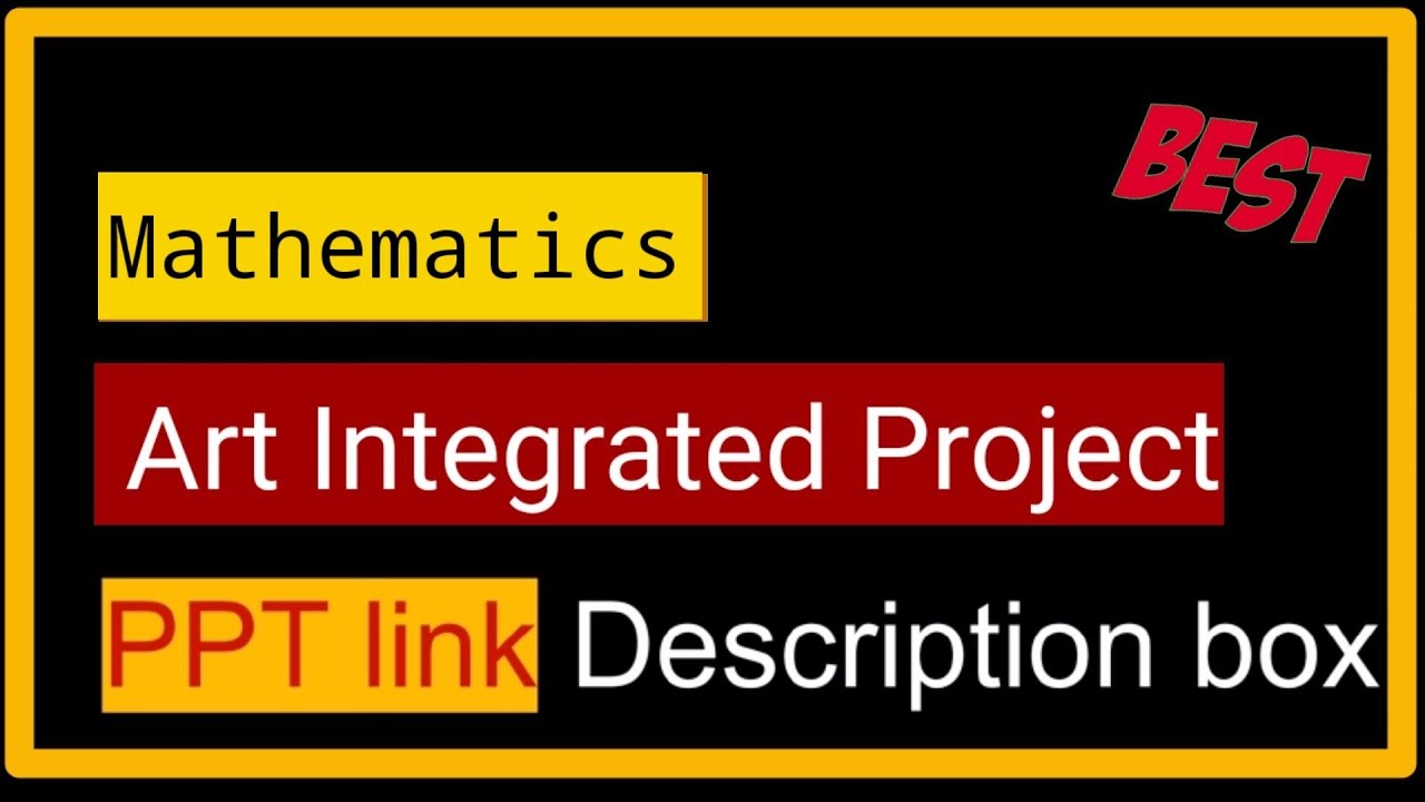 Maths Art Integrated Project On Rajasthan class 12 - YouTube