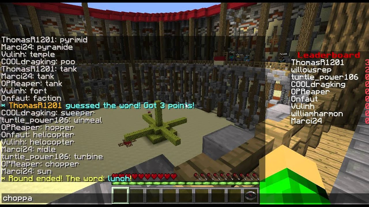 Minecraft: Draw My Thing in Minecraft! Part 1 - YouTube