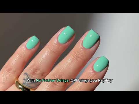 Get your perfect mani in just 60 sec! RapiDry has speedy solvents and easy application!
