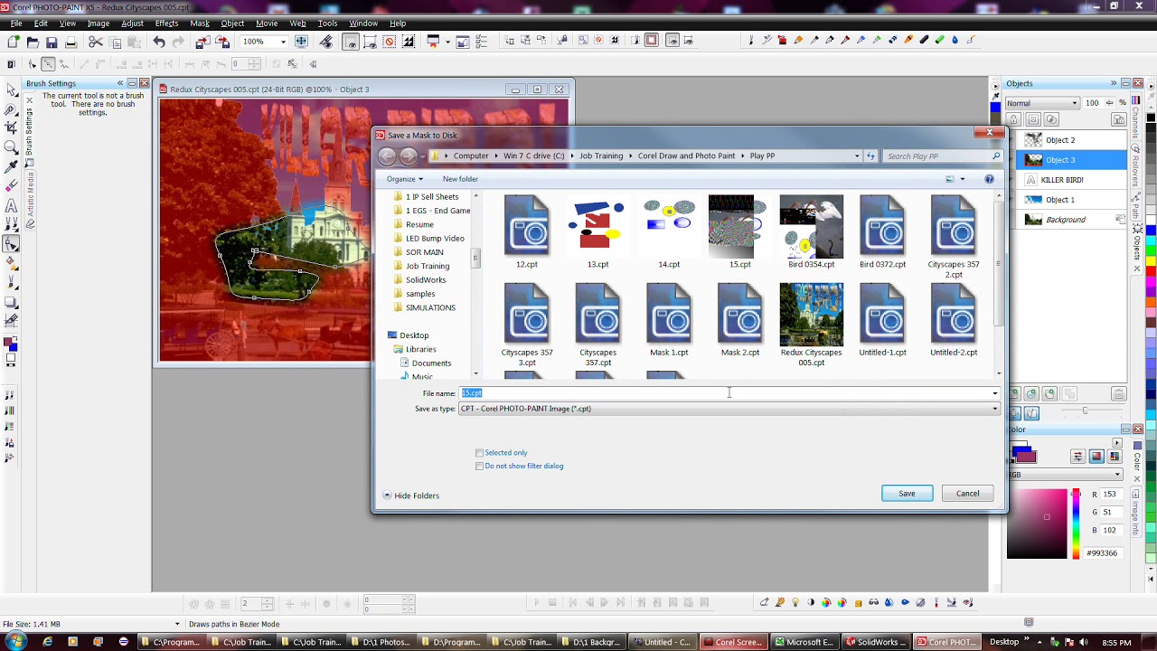 Corel Photo Paint 8 Final - YouTube