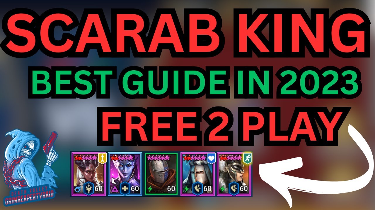 3 TEAMS WHO CAN BEAT 100 FLOOR BOSS SCARAB KING|BEST SCATAB KING GUIDE ...