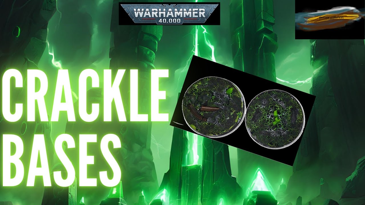 Tutorial - How to make Awakening Tomb World Bases | Warhammer 40,000 ...