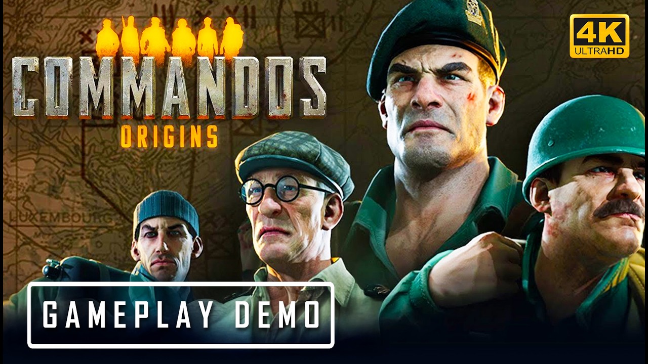 Explore Commandos Origins: Gameplay Demo Featuring Tactical Missions! - YouTube