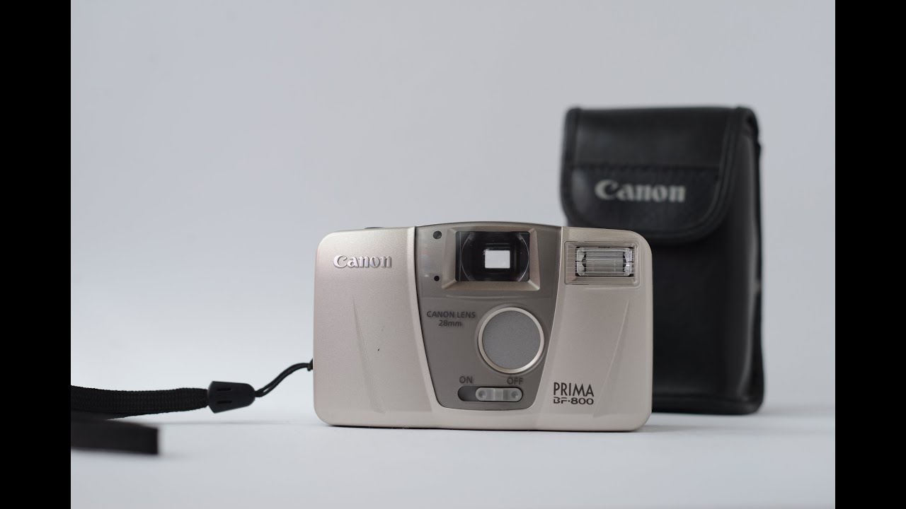 Canon Prima BF-800 camera 35mm film - YouTube