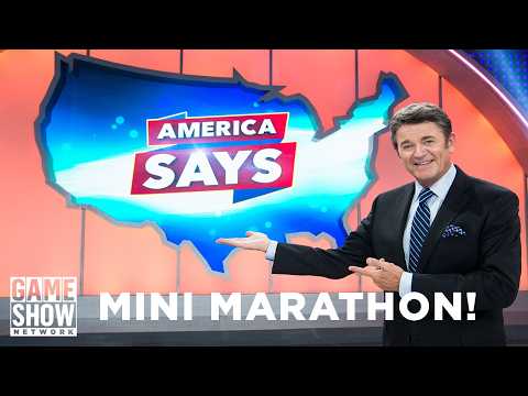Let's play America Says | Game Show Network Mini Marathon | America Says