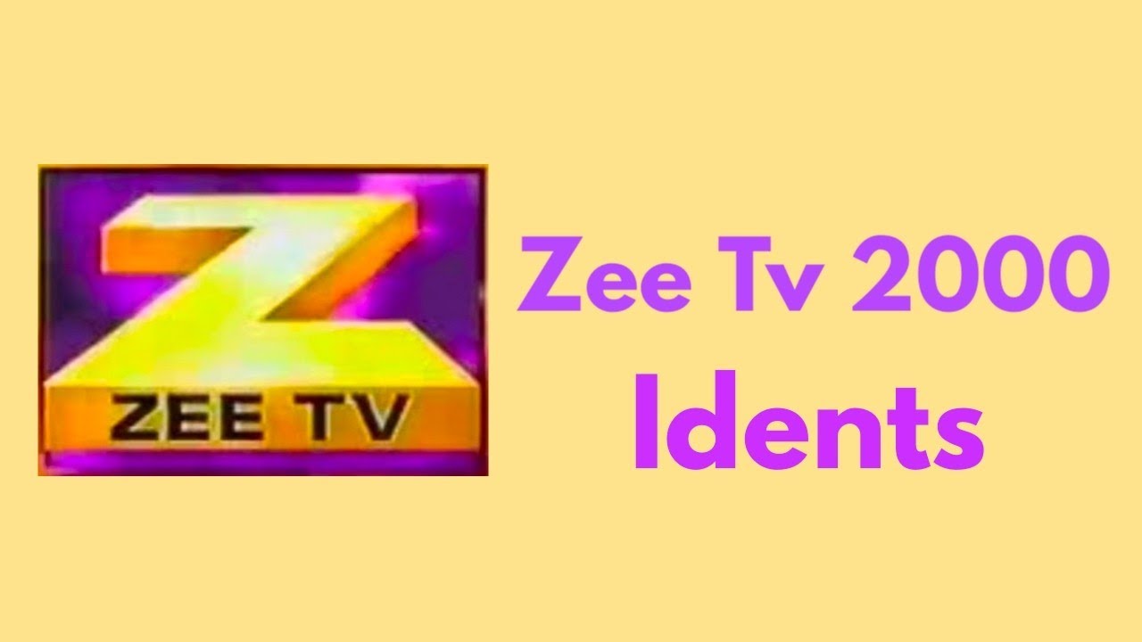 Zee TV -2000 Idents - YouTube