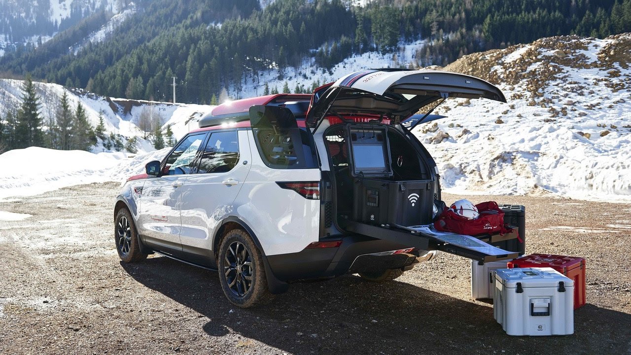 JAGUAR LAND ROVER Discovery "Project Hero" Rescue Vehicle Concept - YouTube