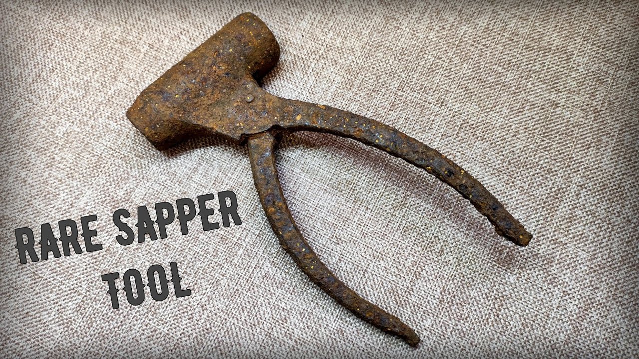 WW2 German SAPPER CONSTRICTOR restoration/rare german tool - YouTube