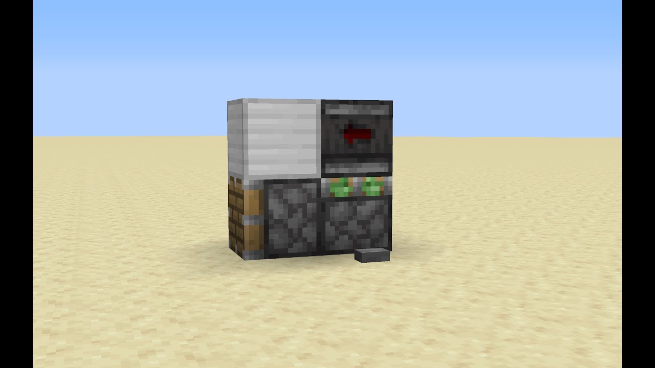 Tileable Falling Edge 0-Tick Pulse + Trapdoor Design - Minecraft - YouTube