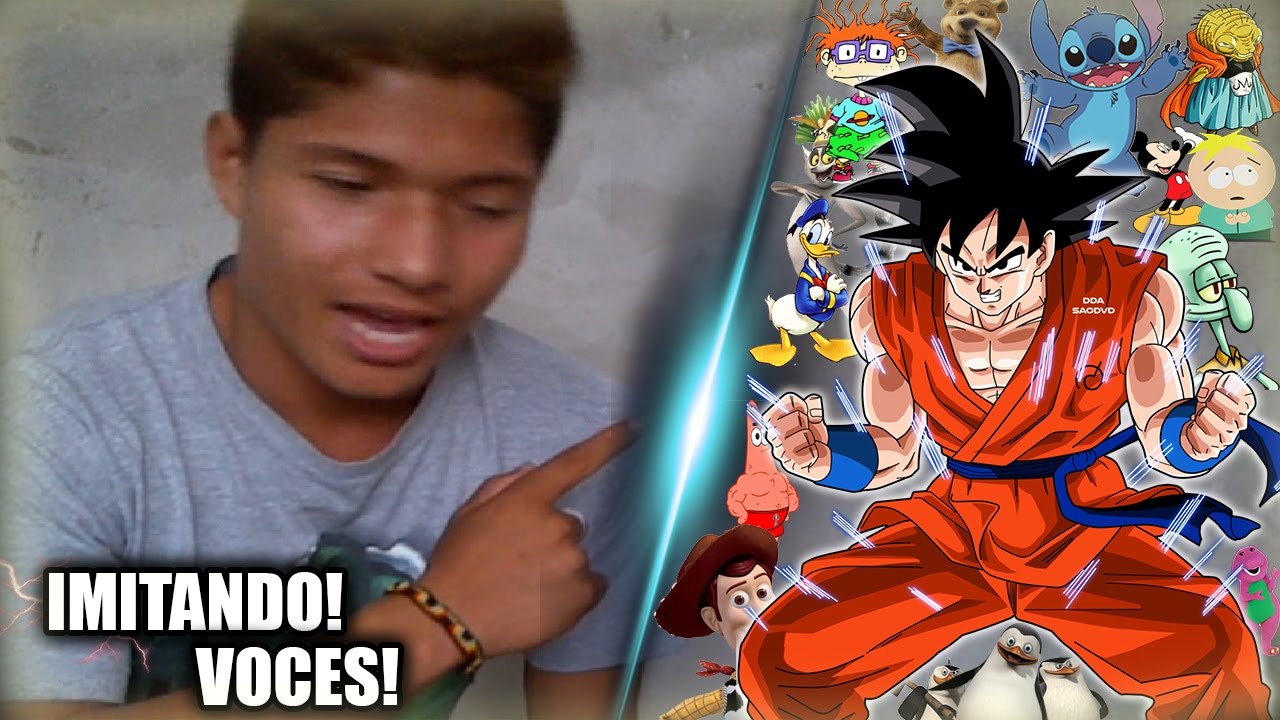 Imitando Voces De Dibujos Animados /👂 Voices Of Characters 😏 - YouTube