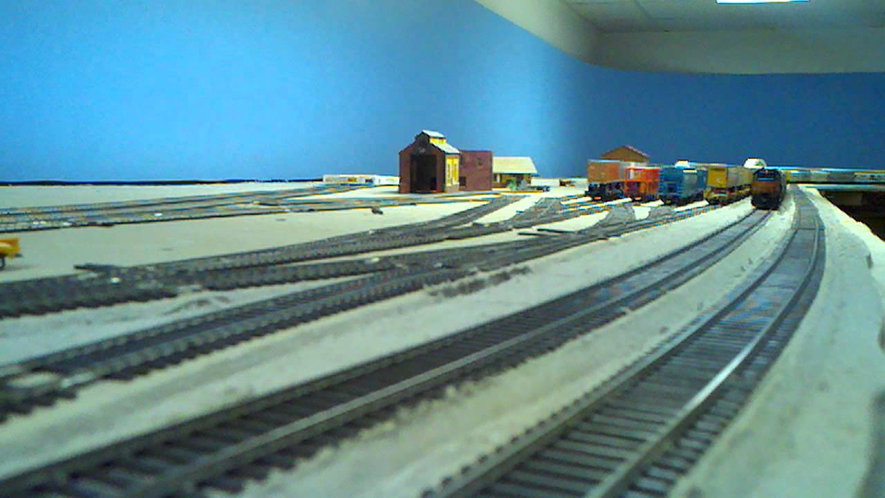 Milwaukee Road SD45 #4000 wb at Burr Oak - YouTube