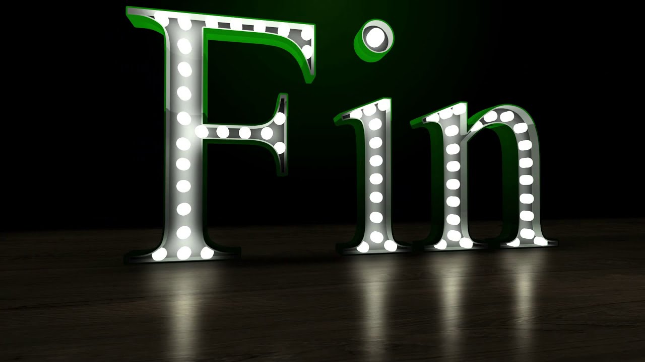 Fin para tus videos - YouTube