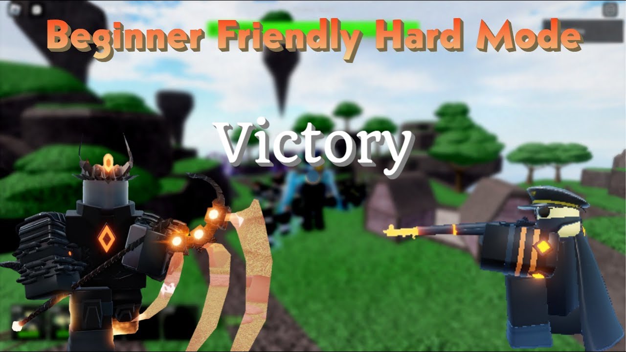 Beginner Friendly Hard mode Strat (3 Towers Only) - YouTube