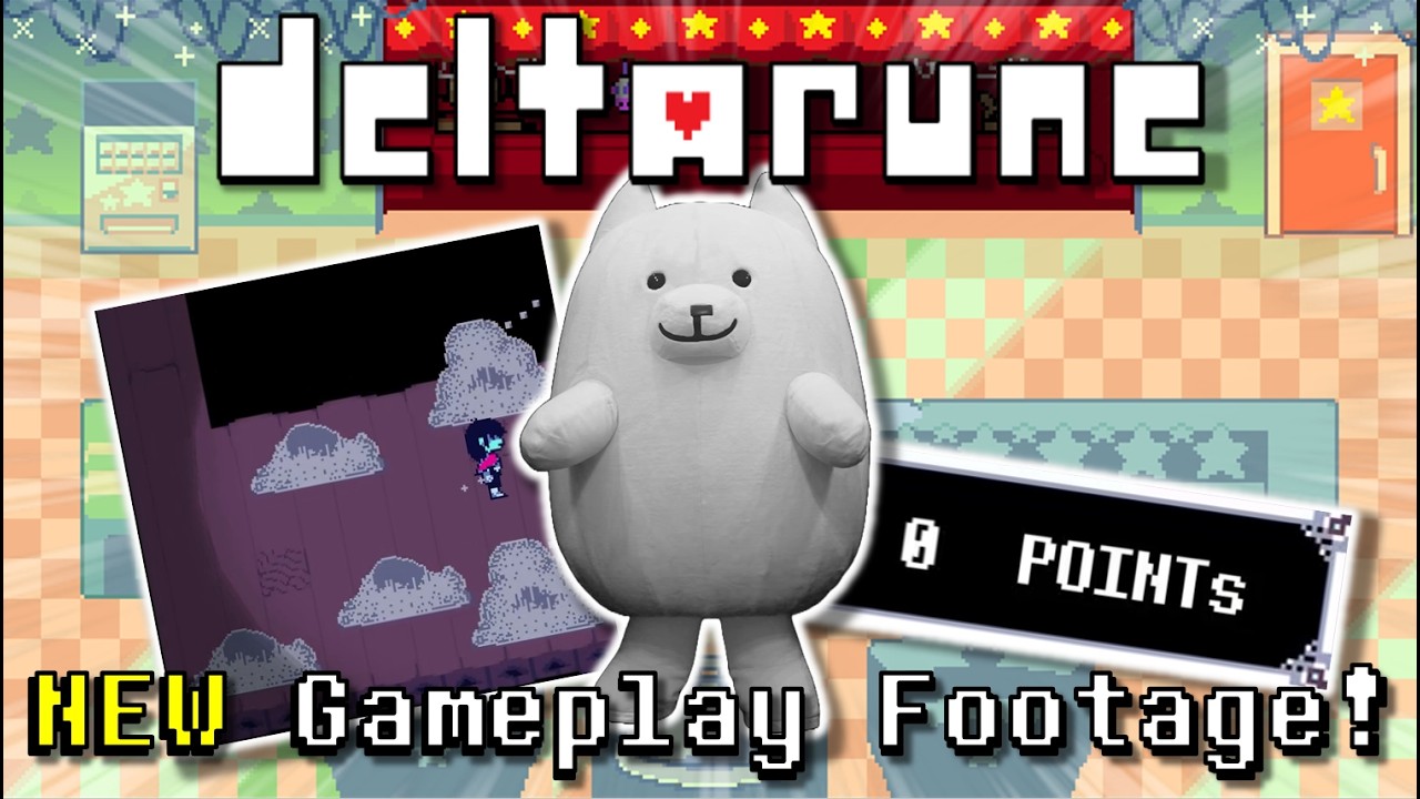 Brand NEW Deltarune Chapter 3 Gameplay from Toby Fox! - YouTube