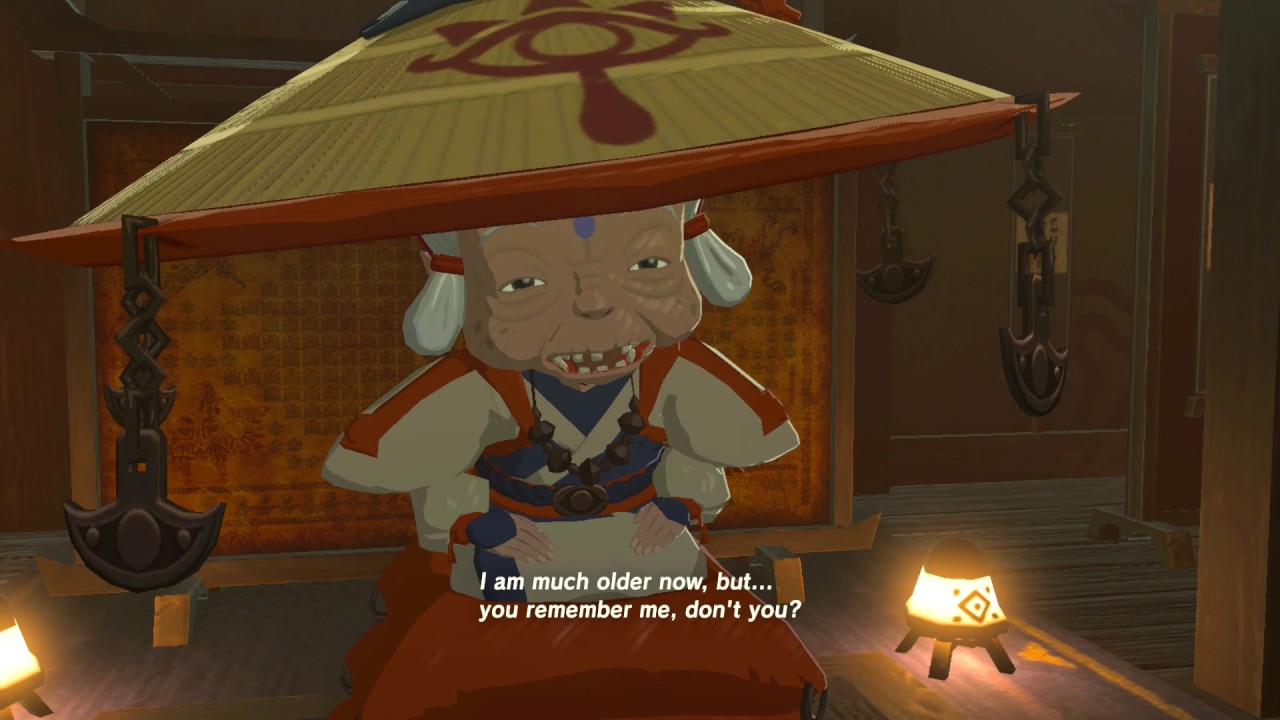 The Legend of Zelda:Breath of the Wild- Part 6- Meeting Lady Impa - YouTube