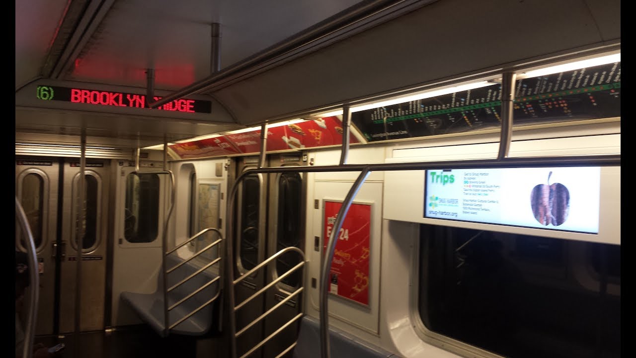 On Board Brooklyn Bridge Bound R142A (6) Train From 149th Street-GC to ...