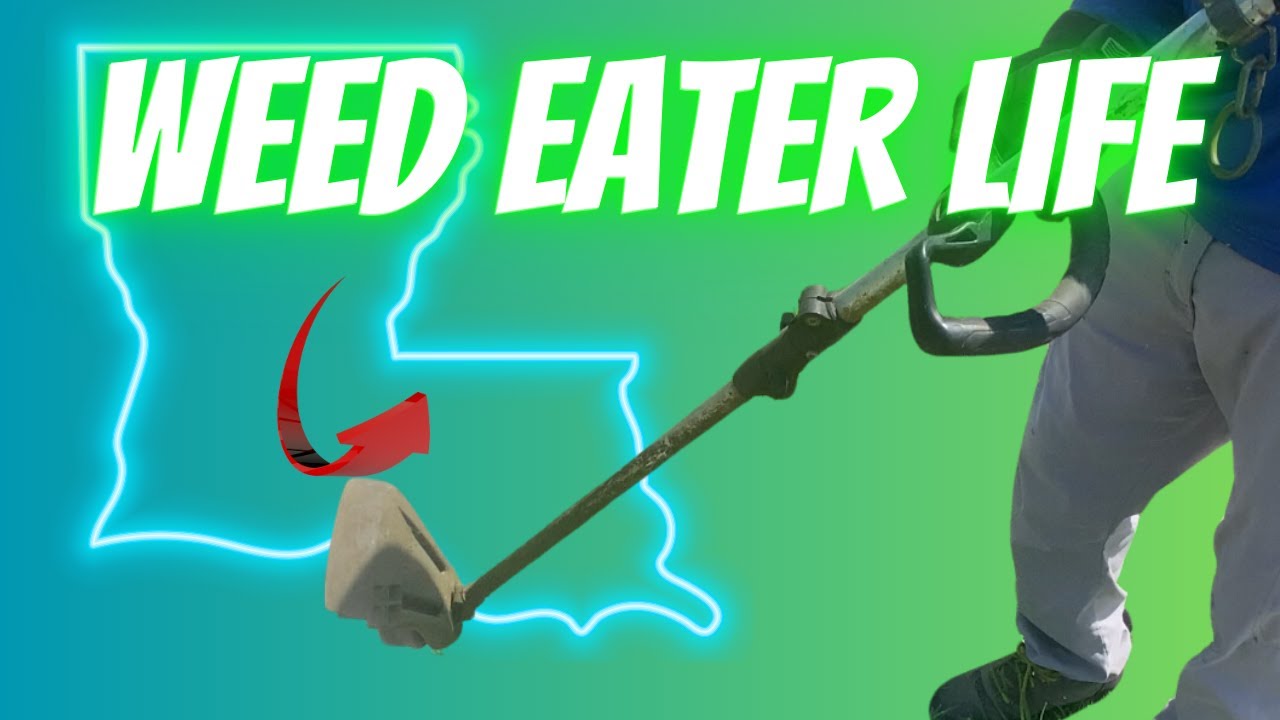 5 MINUTES OF SATISFYING WEED EATING! - YouTube