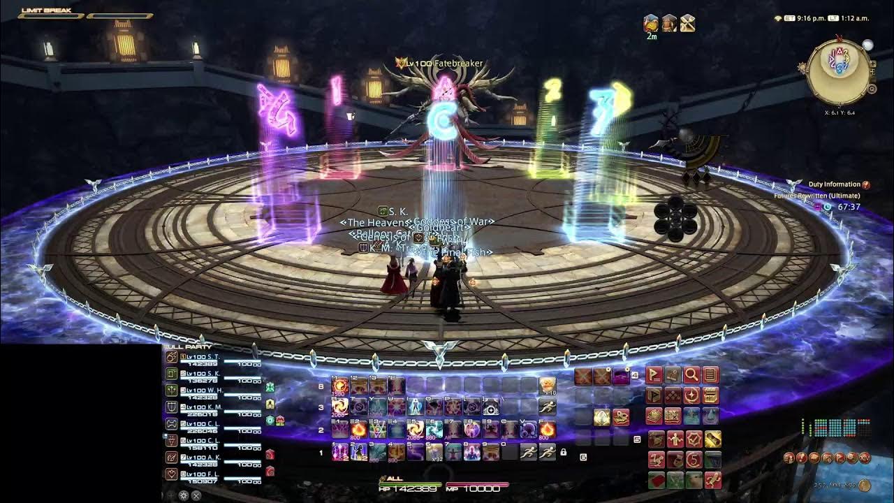 Final Fantasy XIV FRU Prog - YouTube