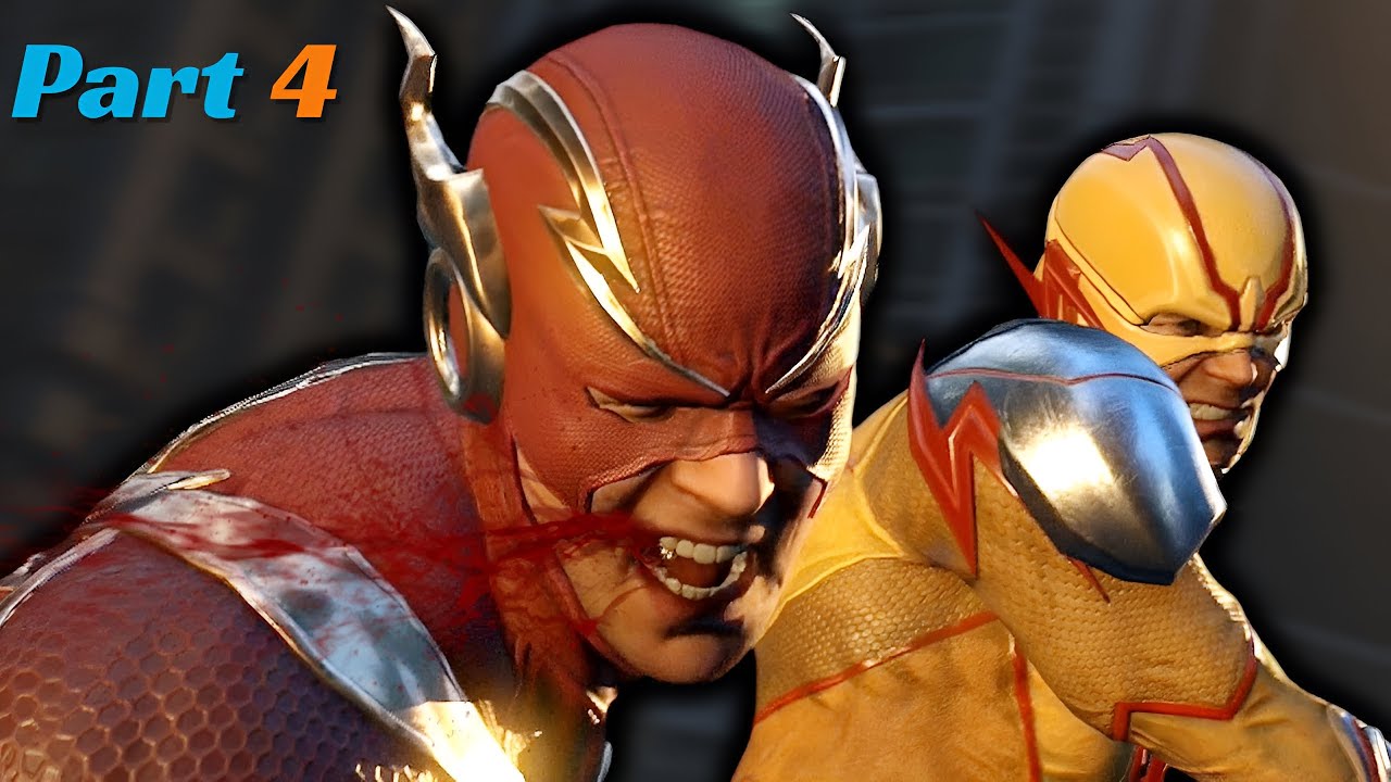 THE FLASH | INJUSTICE 2 - CHAPTER 4 : INVASION! STORY MODE CUTSCENE ...