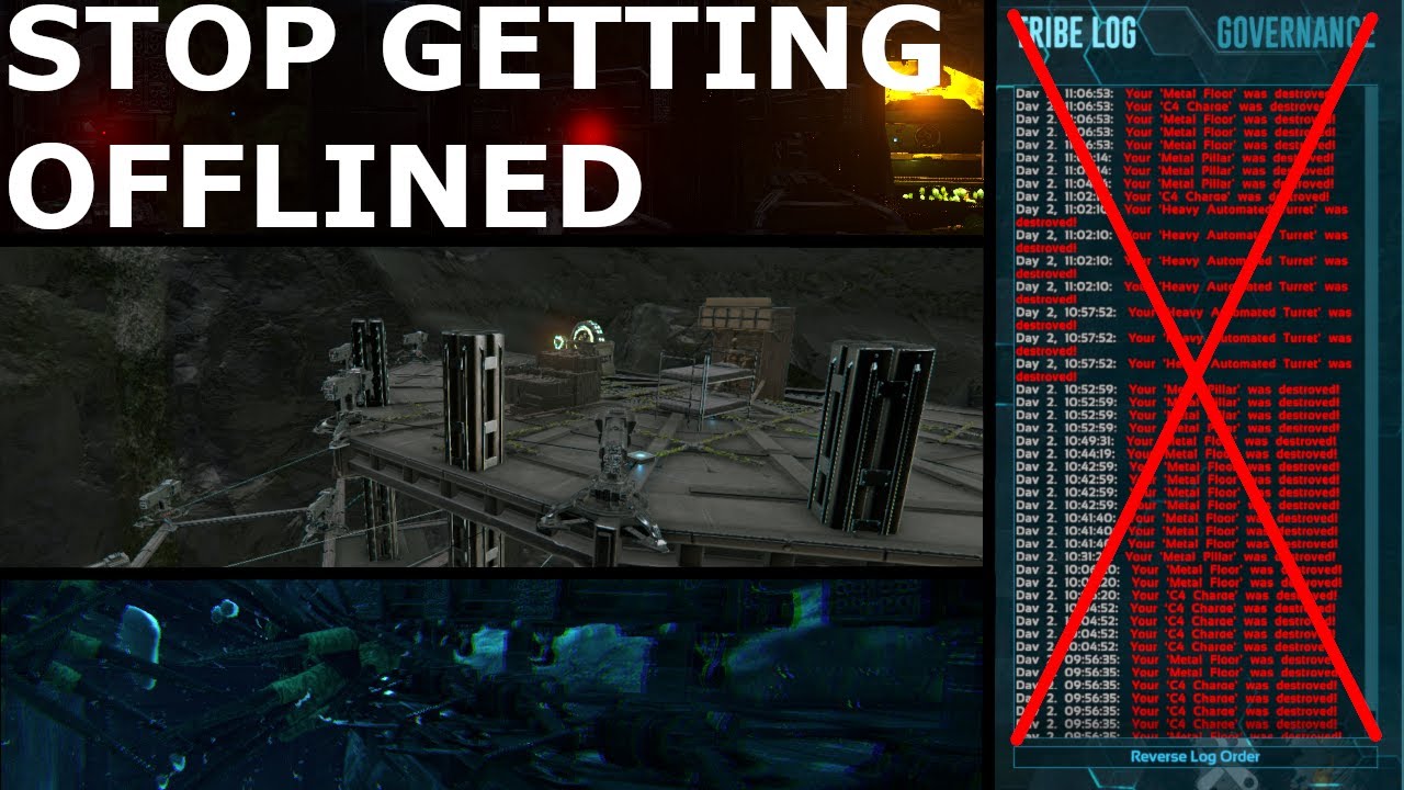 Do THESE Things To STOP GETTING OFFLINED! ARK Survival Evolved 2023 ...