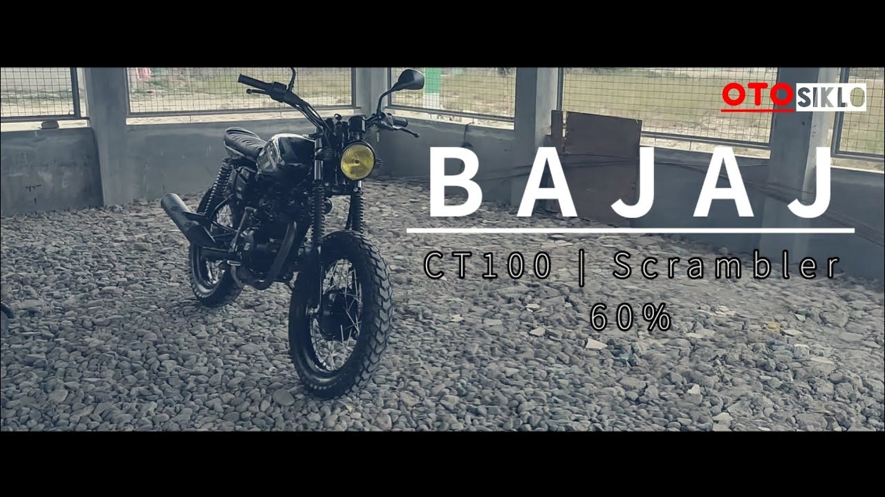 SCRAMBLER BAJAJ CT100 (Cinematic) 60% - YouTube