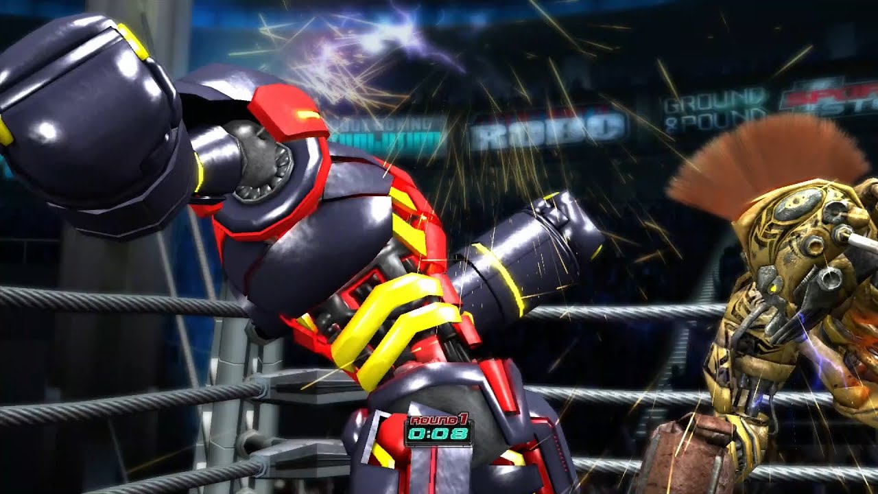 REAL STEEL THE VIDEO GAME - MIDAS vs STEAMPUNK - YouTube