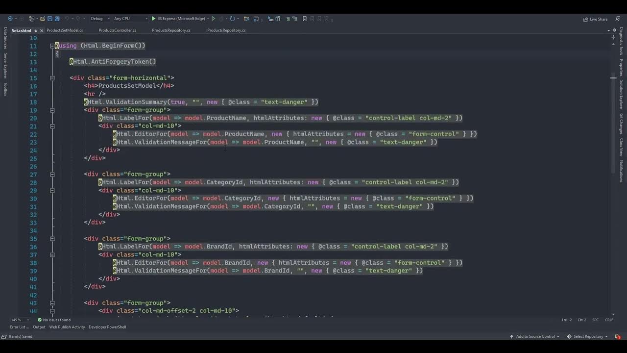 (VENTAS) - MVC - UnitOfWork - #csharp #asp #sqlserver | Pt: 009 - YouTube