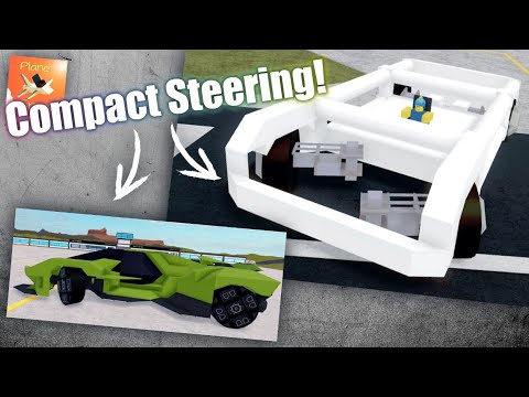 Simple Compact Steering | Roblox Plane Crazy | Showcase & Tutorial - YouTube