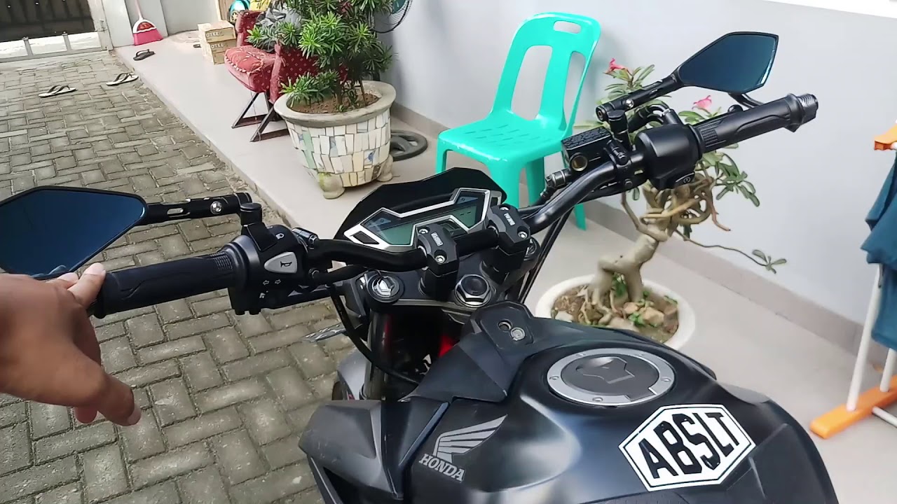 CB150R - Riview lengkap Pasang Stang Byson + Raiser + Handguard | 2020 ...
