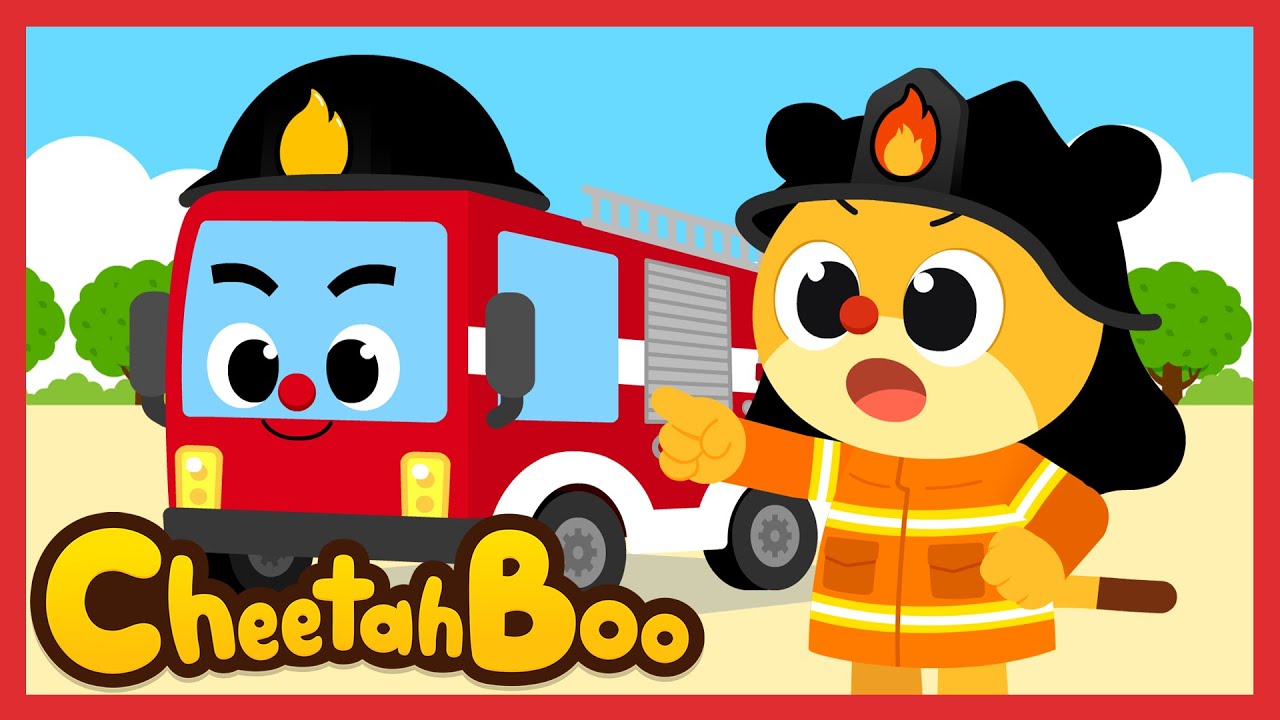 Let's Go! Fire Truck! | Nursery rhymes | Kids song | Let's Go! Series ...