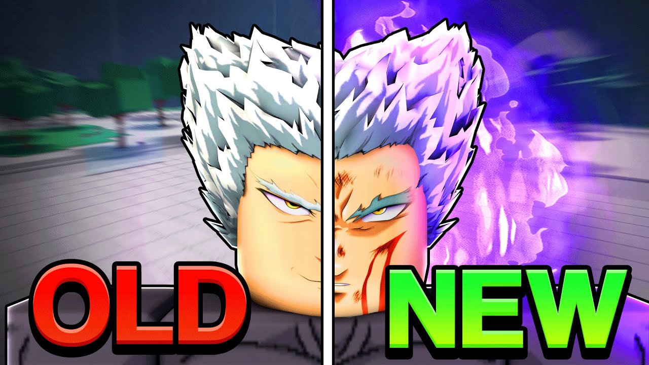 OLD vs NEW GAROU ULTIMATE MODE in The Strongest Battlegrounds.. (ft ...