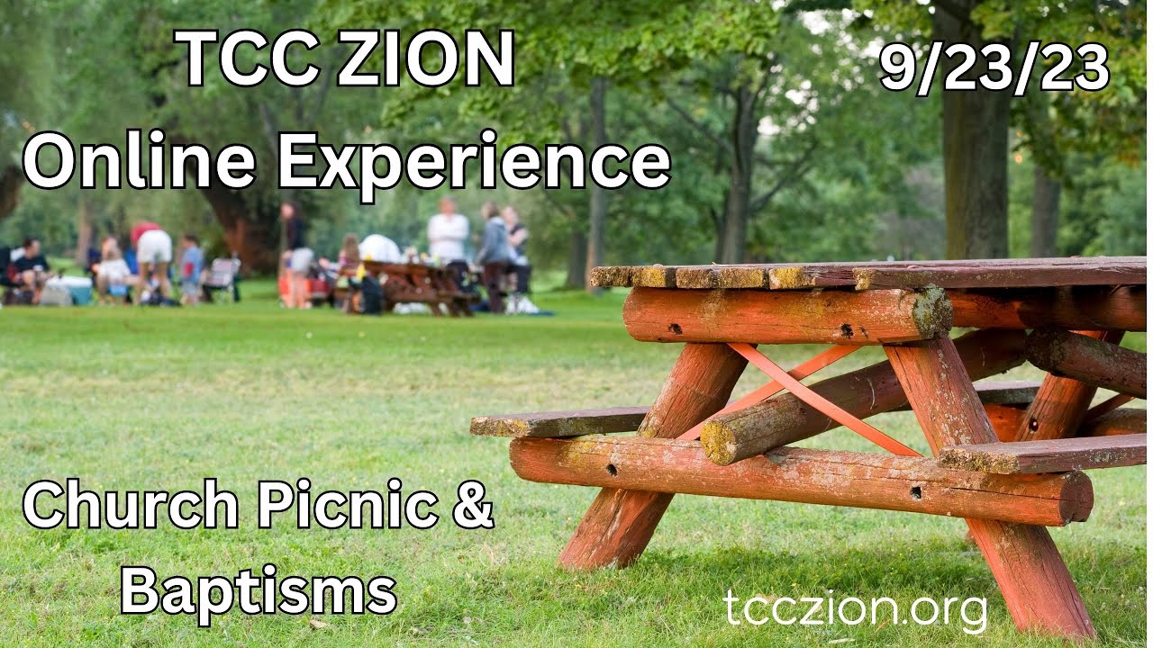 Trinity Christian Center Church Picnic & Baptisms - YouTube