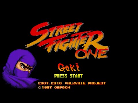 [PC] Street Fighter ONE (1987, 2010) (fans remake) - Geki