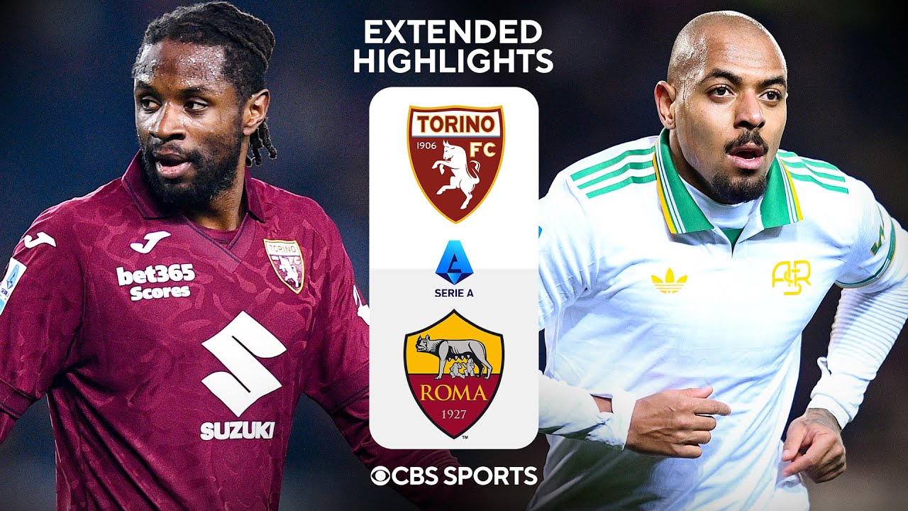 Torino vs. Roma: Extended Highlights | Serie A | CBS Sports Golazo ...